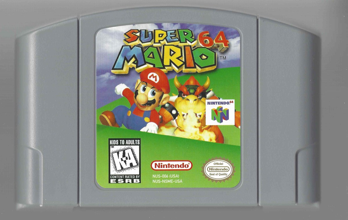 Super Mario 64 Scans