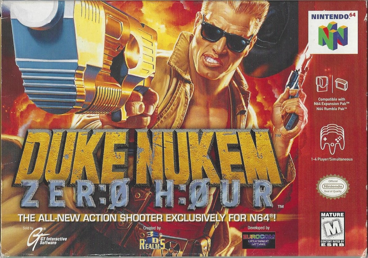 Duke Nukem Zero Hour N64 Scans