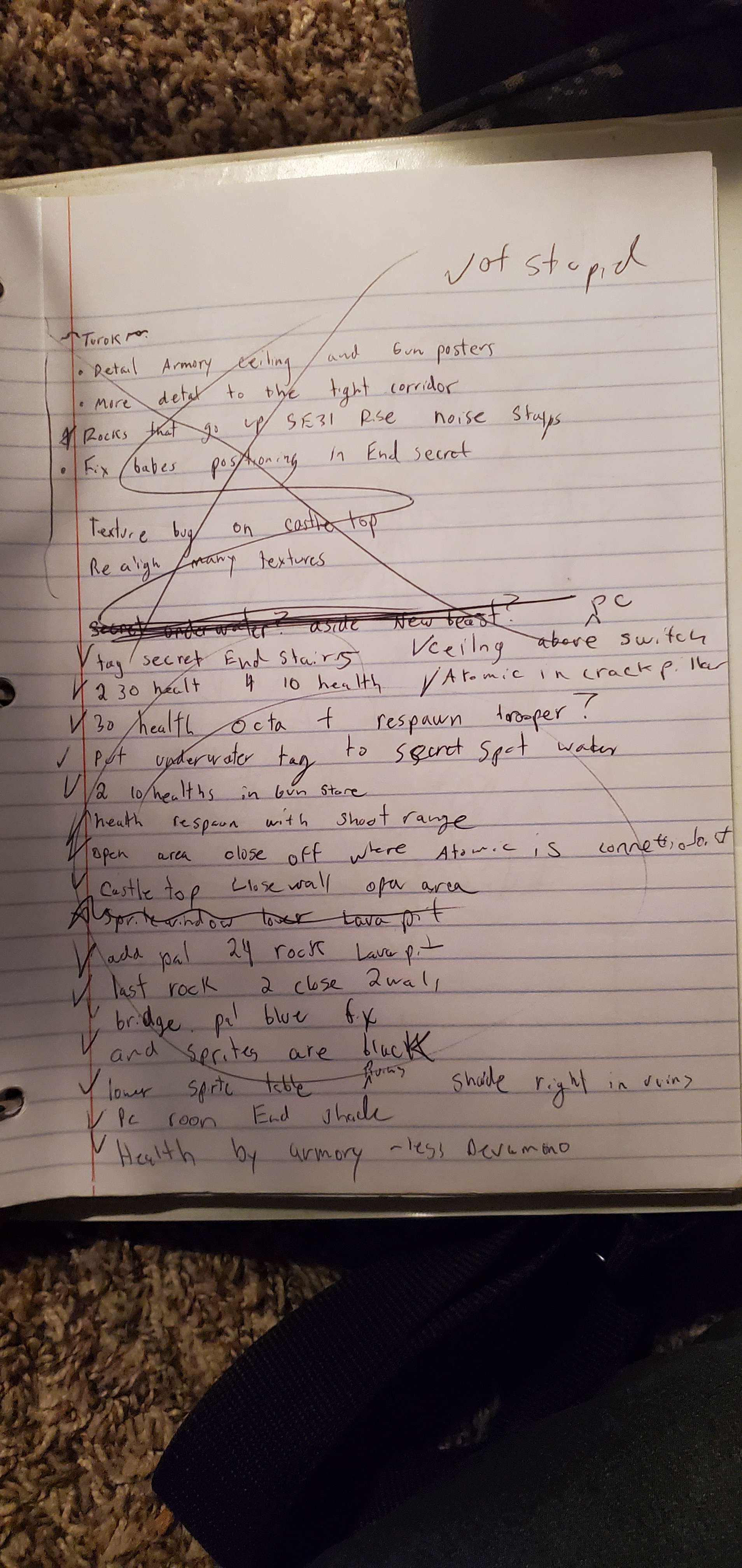 Duke 3D Mapping notes from years ago